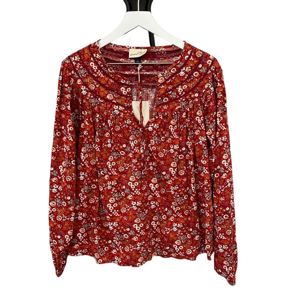 Universal Thread | Tops | Nwt Universal Thread Womens Boho Floral Print ...